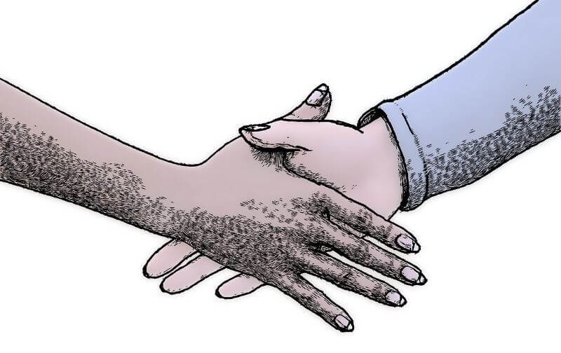 handshake - Interfaith Welcome Coalition